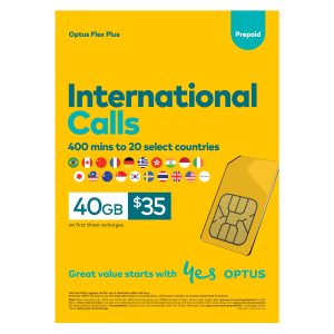 Buy Optus Flex Plus $35 Prepaid Simcard Online - Pop Phones, Australia