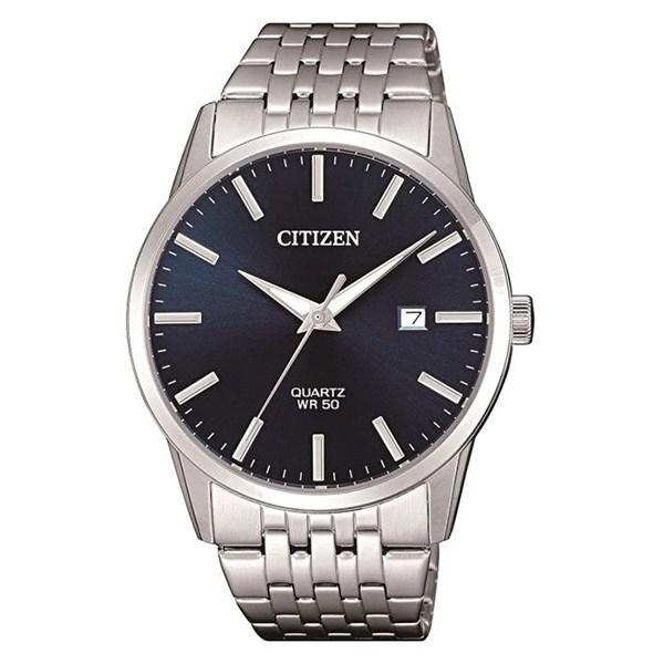 Buy Citizen Blue Dial Stainless Steel Quartz Men's Watch (BI5000-87L ...