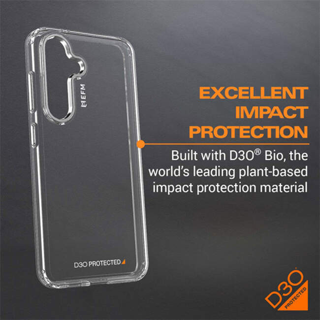 Buy EFM Volta Case Armour with D3O BIO Case (Suits Galaxy S24) - Clear Online - Pop Phones ...