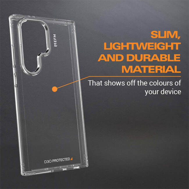 Buy EFM Volta Case Armour with D3O BIO Case (Suits Galaxy S24 Ultra) - Clear Online - Pop Phones ...