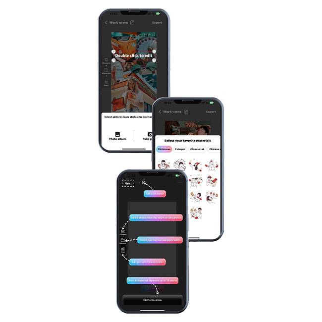 Buy Pop Phones Smart NFC E-Ink Screen Case (Suits iPhone 15 Pro ...