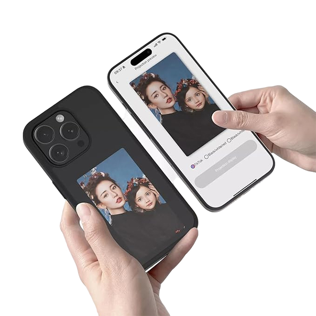 Buy Pop Phones Smart NFC E-Ink Screen Case (Suits iPhone 15 Pro ...