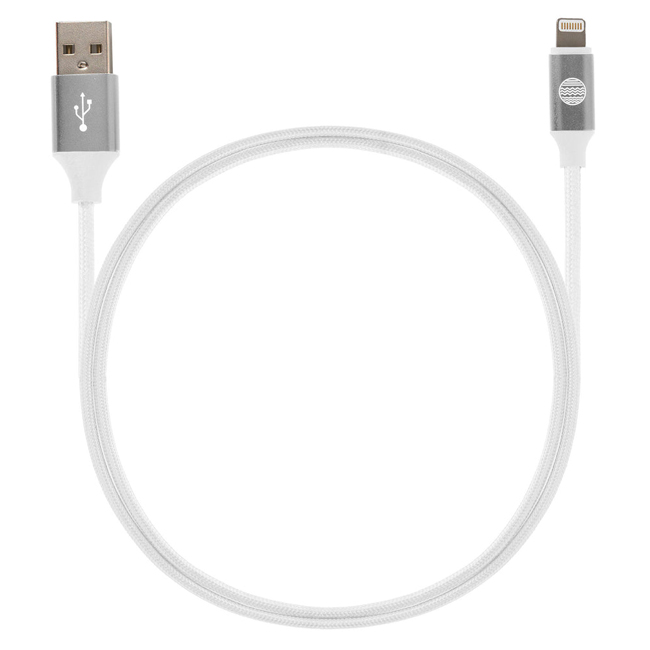 Buy Our Pure Planet USB-A to Lightning Cable 1.2m - White Online - Pop ...
