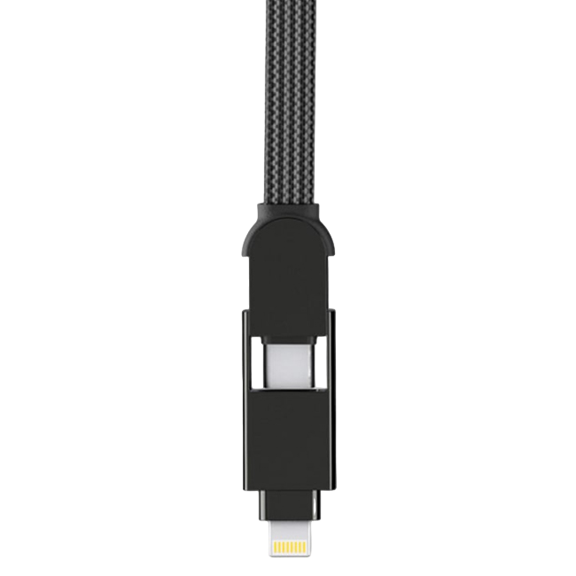Rolling Square inCharge XL 2M 6-In-1 Charging Cable - Black Online ...