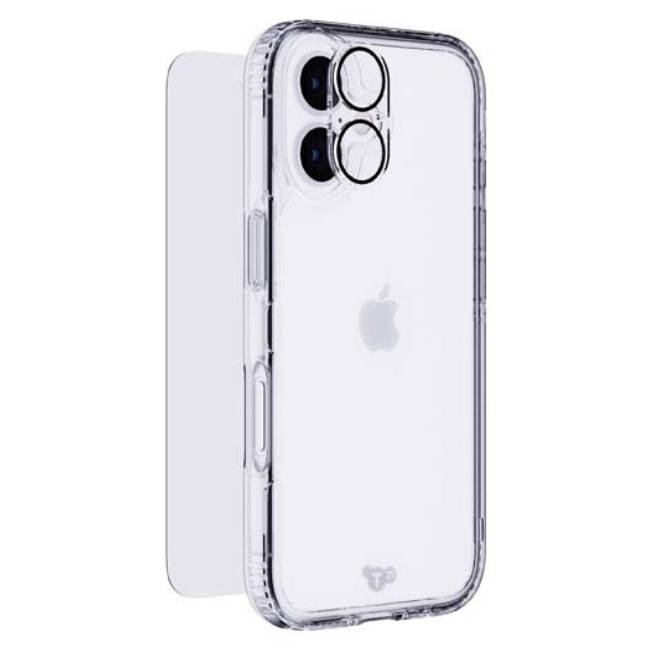 Buy Tech 21 Bundle EvoClear MagSafe Case + Tempered Glass + Lens ...