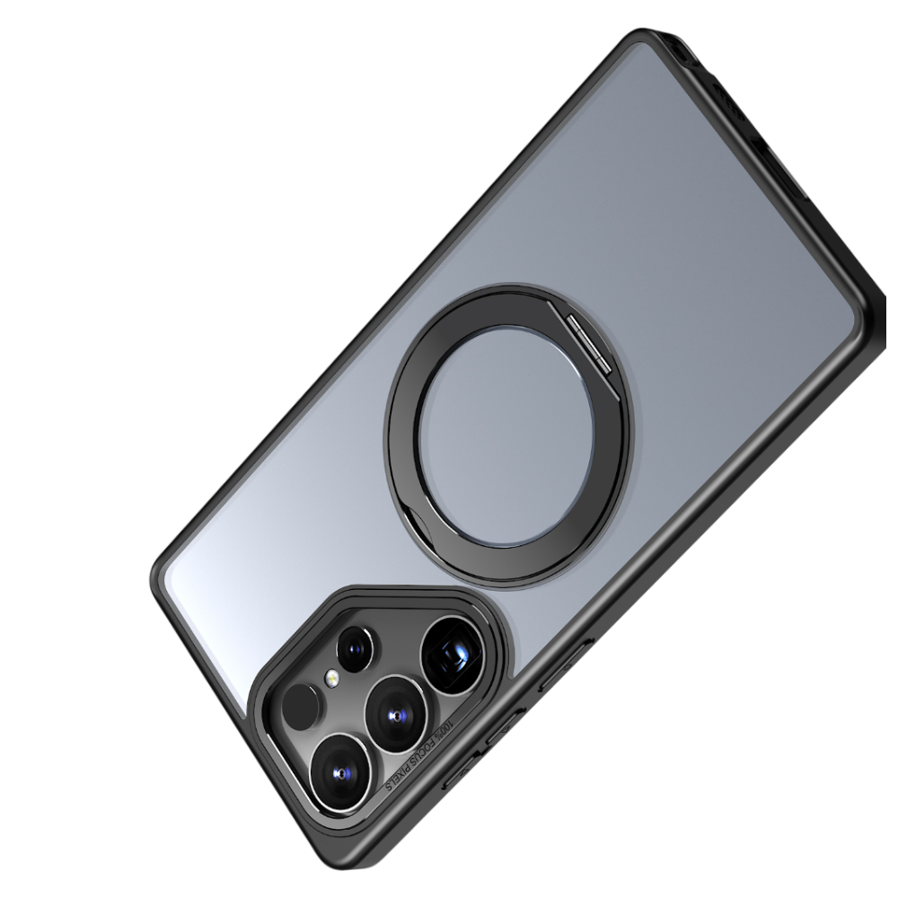 Buy Soka Ring Stand Case (Suits Galaxy S25 Ultra) - Black Online - Pop ...